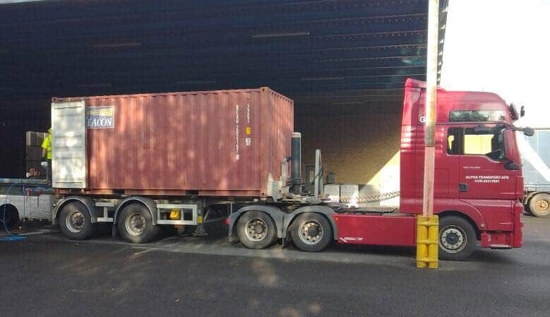 Skibscontainer - Alpha Tansport ApS